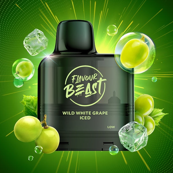 Flavour Beast Level X G2 Pod - Wild White Grape Iced | Vancouver Vape ...