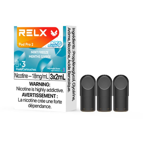 RELX Pod Pro 2: Mint Freeze | Vancouver Vape Shops | Thunderbird Vapes
