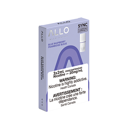 Allo SYNC Blue Raspberry | S-compatible Pods | Vancouver BC Vape Shop ...